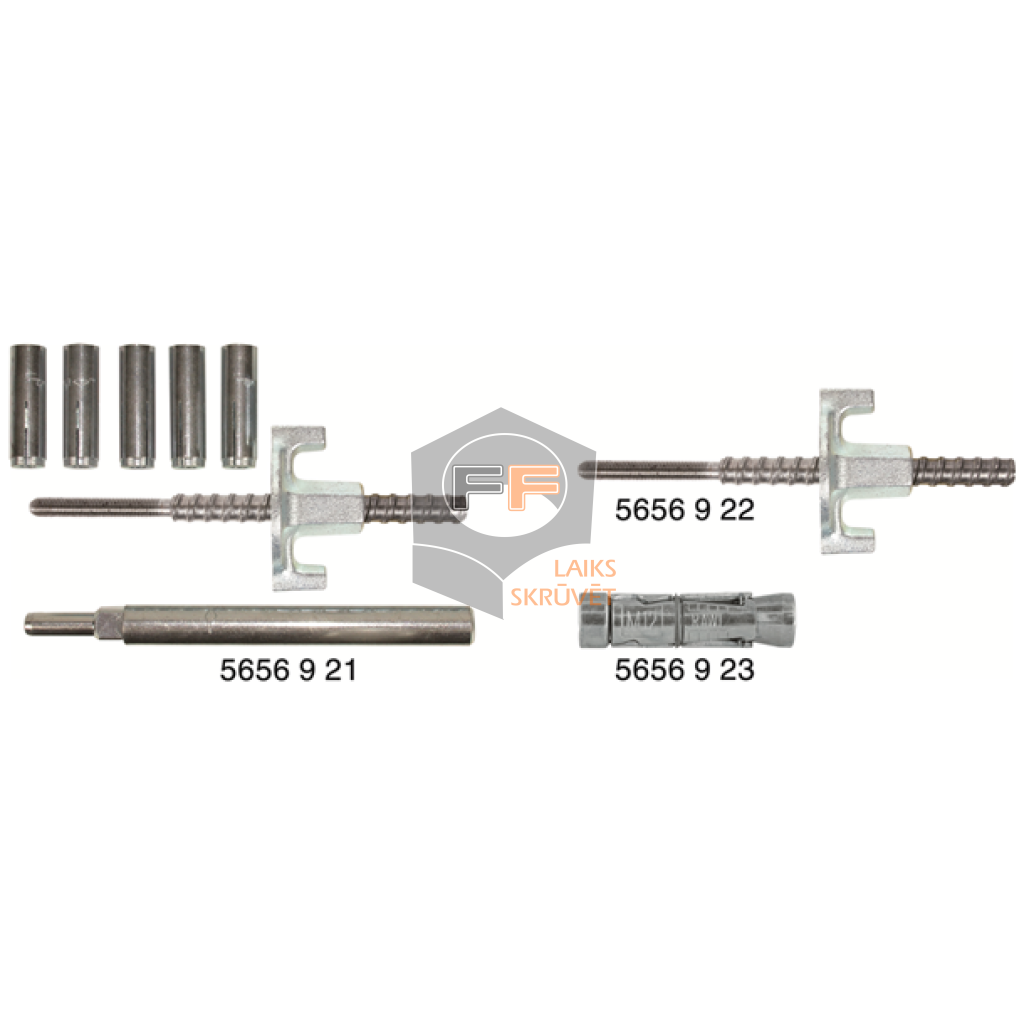 Clamping spindle kit for core drilling rig - ForceFix