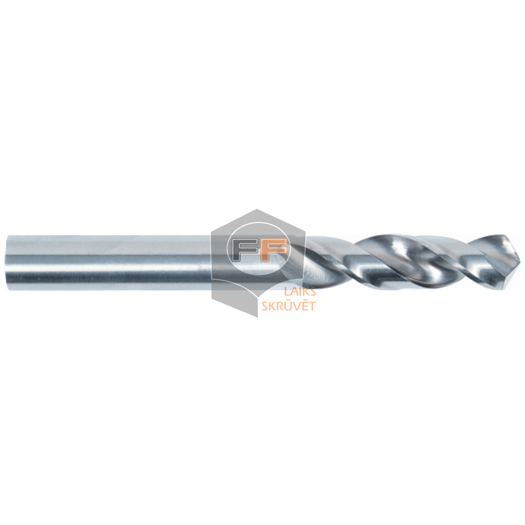 Twist Drill Short DIN 1897 HSS, Type N Roll Forged - ForceFix