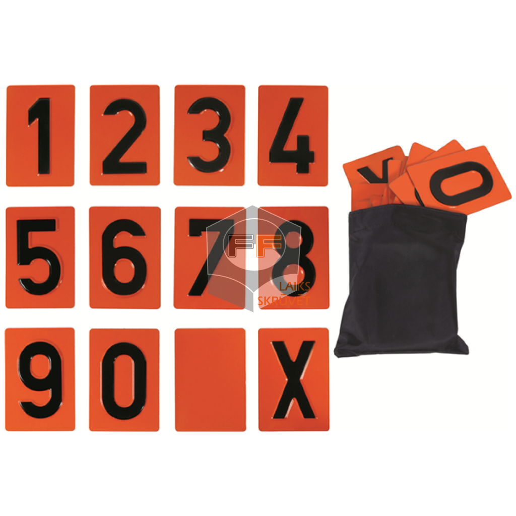 Warning sign hazardous mater. univ.27-pce number - ForceFix