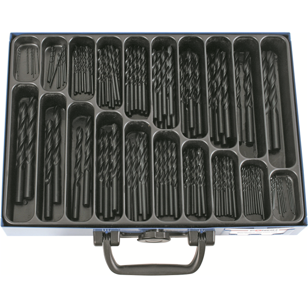 Twist Drills DIN338, Type N, Roll Forged Assortm. - ForceFix