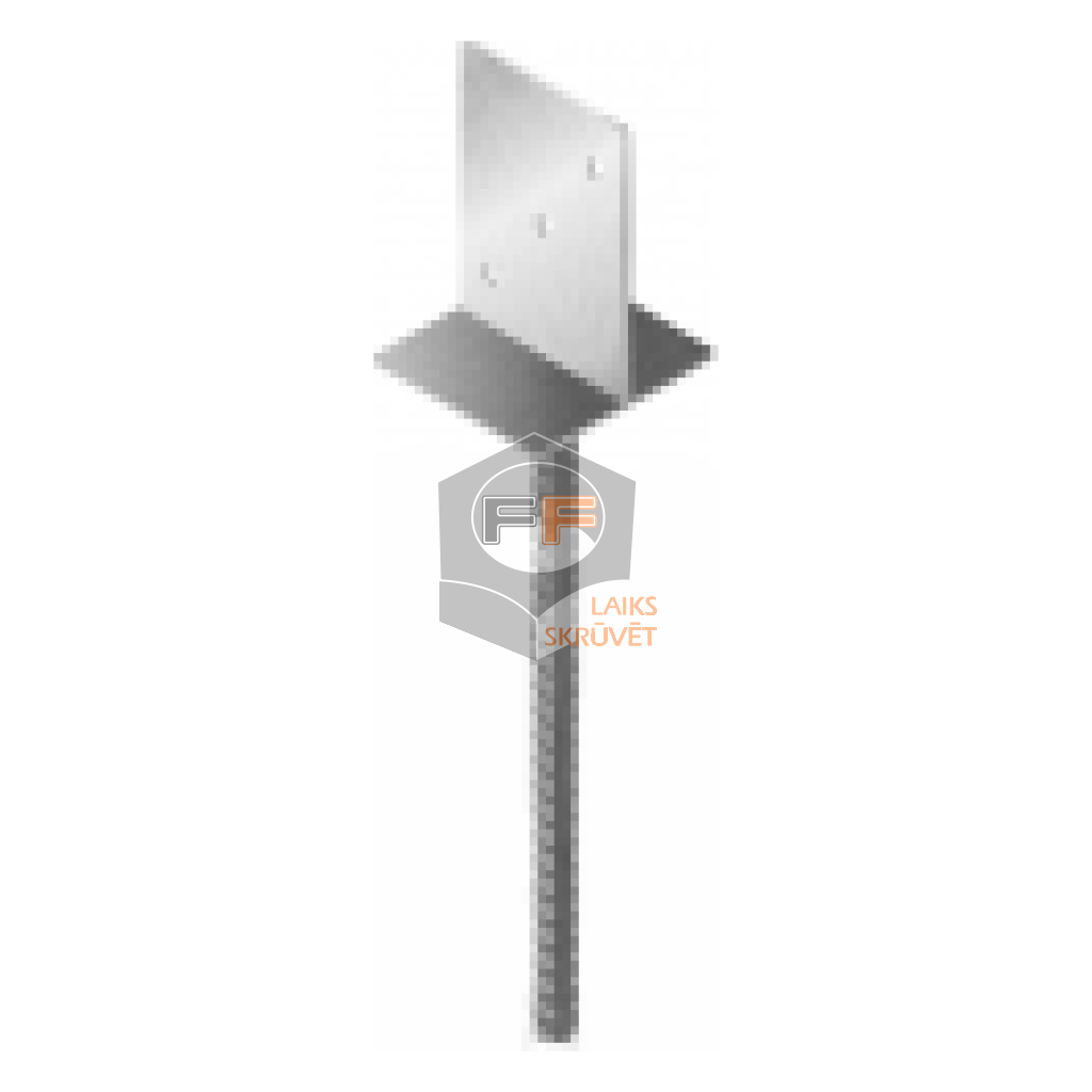 Iemūrējama brusu kurpe T-veida - ForceFix